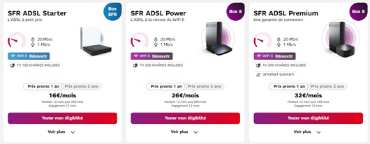Comparatif forfait internet : quel est le meilleur abonnement internet